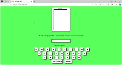Video Sourav Saha On Linkedin Hangman Datastructures Algorithms Webdevelopment