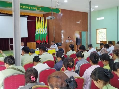 ရမည်းသင်းမြို့နယ်၌အသက် ၂ နှစ်အထက်ပြည်သူများအား ဆင် ခြေ ထောက် ရောဂါကင်း
