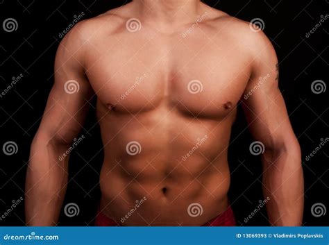 Sexy Torso Ot Atleet Stock Afbeelding Image Of Lichaam 13069393