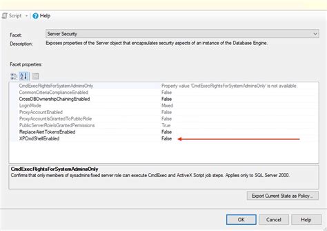 Does Veeam Installation Process Enable Xp Cmdshell Under MSSQL Veeam Community Resource Hub