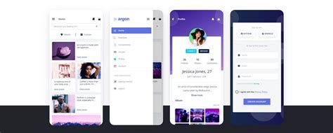 Argon React Native Free Template