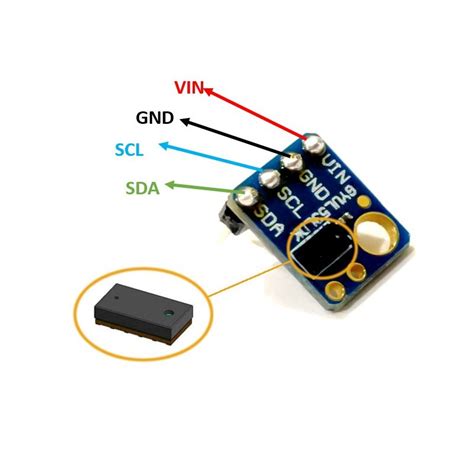 Vl53l0x Tof Based Lidar Laser Distance Sensor Darkoct02
