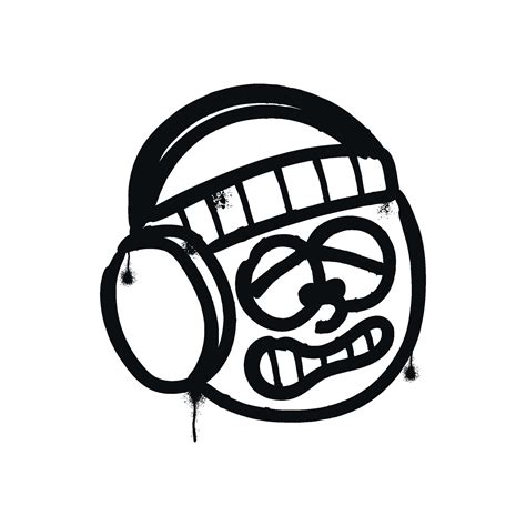 Grafitti Face Character 41168358 Vector Art At Vecteezy