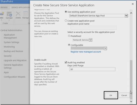 How To Configure Secure Store Service In Sharepoint 2013 And Generate Secure Store Key