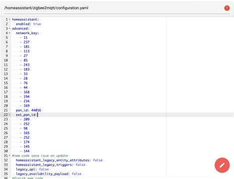 Zigbee2mqtt Devices Control Last Update Configuration Home