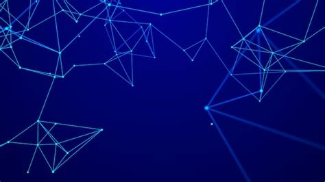 Premium Photo Abstract Communication Background With Connecting Dots And Lines Plexus Effect 3d