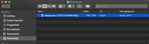 webserver apache für mac os x installieren mit xampp