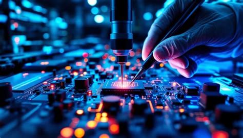 Free Circuit Board Testing Image Download At StockCake