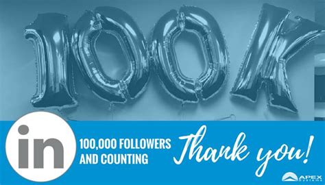 Apex Systems On Linkedin Our Collective Apex Systems Linkedin Community Has Reached 100k People