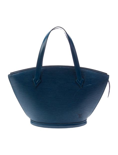 Louis Vuitton Lv Monogram Saint Jacques Pm Blue Handle Bags Handbags