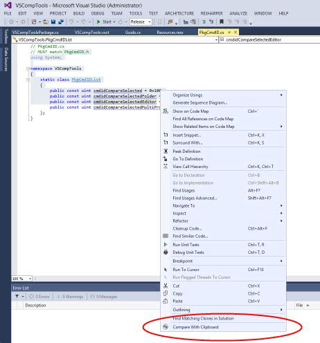Visual Studio Comparison Tools Visual Studio Marketplace
