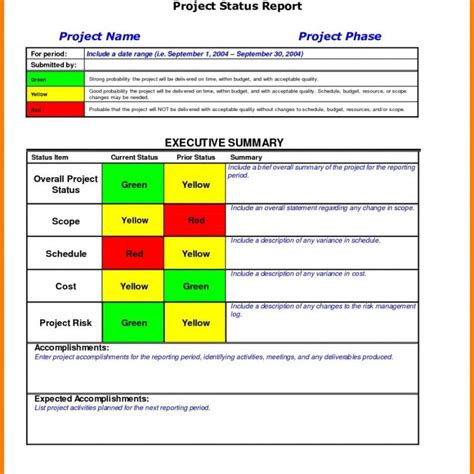 Progress Chart Excel Template