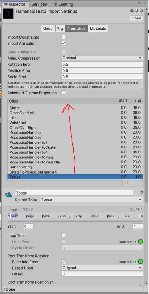 Simple Question Regarding Animation Import How Do You Move An Animation Up In The Clips List