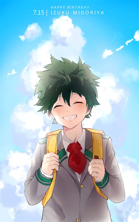Deku Birthday Wallpapers Wallpaper Cave