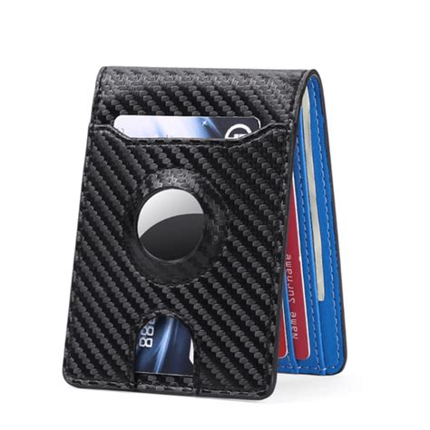 Carbon Fiber Rfid Protected Leather Wallet Rfid Leather Wallet