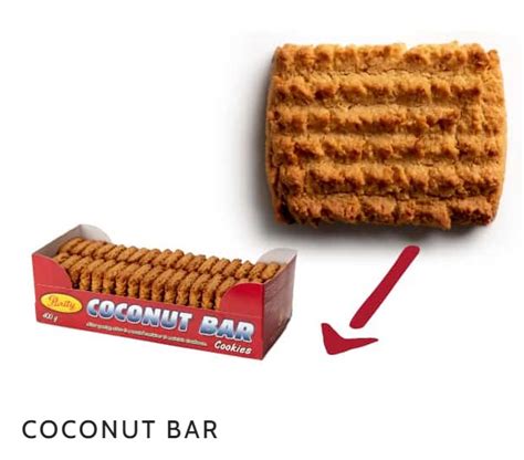 Purity Coconut Bar Cookies 400g Maritime Market