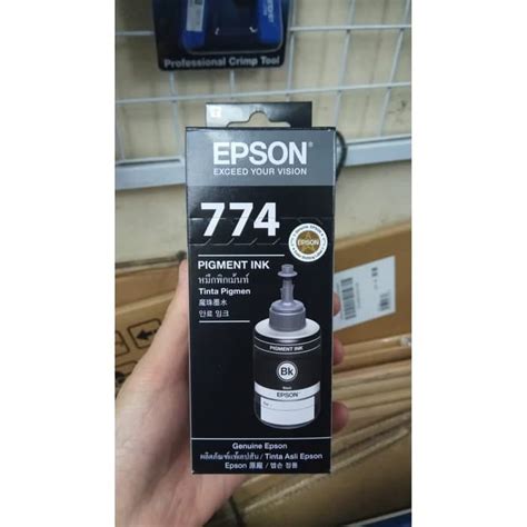 Jual Tinta Epson 7741 Black Isi 140ml Untuk M100 M105 M200l605