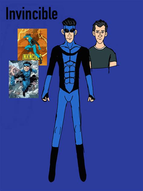 Blue Suit Invincible Mark Grayson By Metrogalaxy On Deviantart