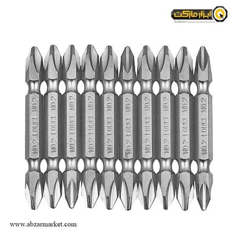قیمت و خرید ست سر پیچ گوشتی دو سر چهارسو بلند فورس 10 عددی مدل 2101l