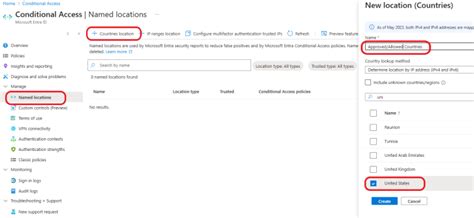 How To Configure An Access Control Policy To Block Access From Unauthorized Locations For Office