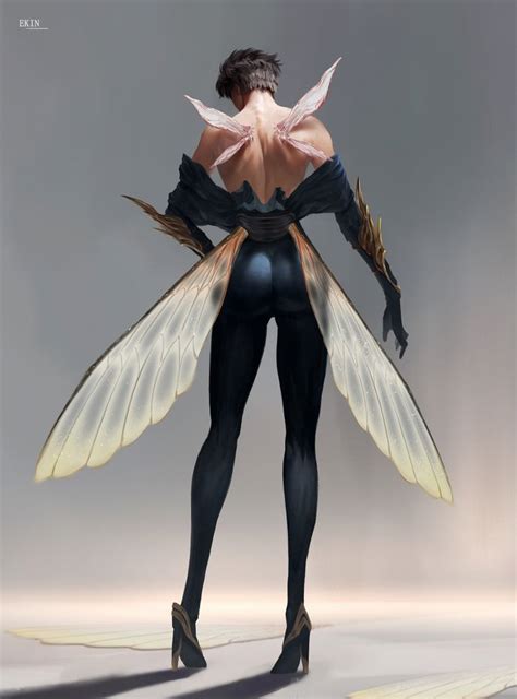 Female Winged Character Fae Touched Transformation Pixie Dnd Pathfinder Character