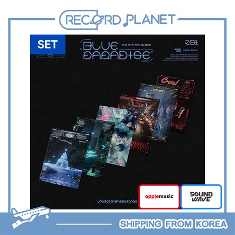 Pob Zerobaseonezb1 The 5th Mini Album Blue Paradise Zerose Ver