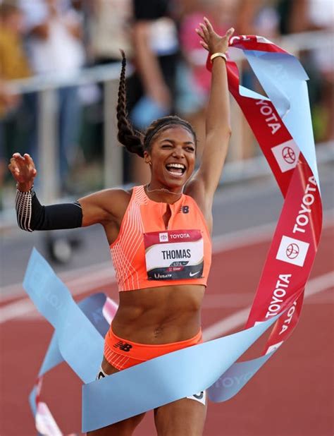 Gabby Thomas Team Usa Track Star In Photos