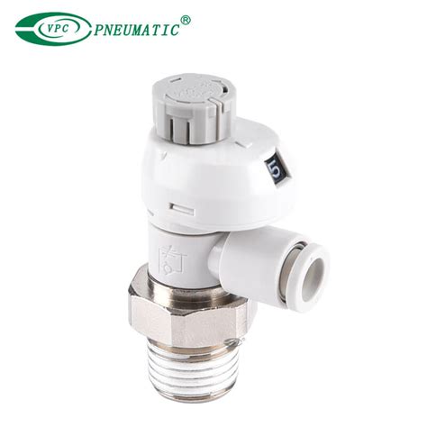 As Fs Series Speed Controller With Indicator Elbow Type Buy Pneumatic Speed Controller Flow