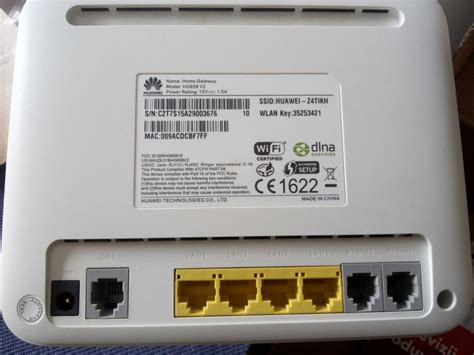 Wireless Wlan Huwaei Hg 658 V2 Modem Router Novo 149 Kn