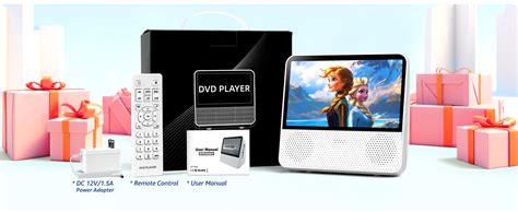 Roadom 98 Portable Dvd Player With Screen 7 Hd 1024