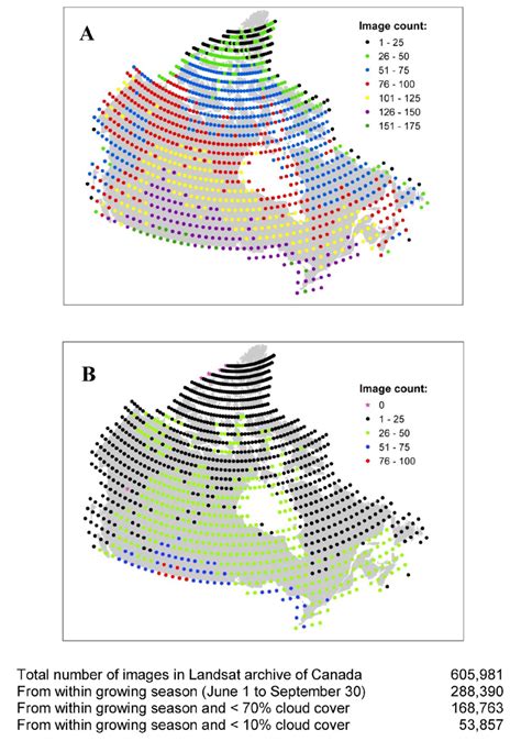 Spatial Distribution Of Archived Landsat Images Tm And Etm Only Download Scientific Diagram