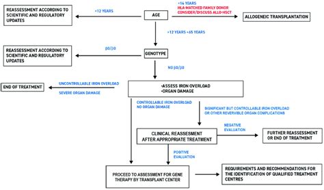 Algorithm For The Selection Of Transfusion Dependent β Thalassemia