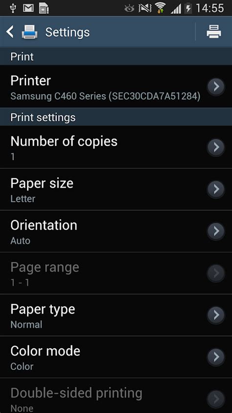 Samsung Print Service Plugin App Android Su Google Play
