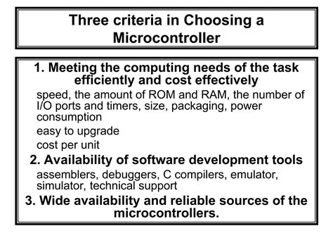 Module 01 8051 Microcontroller For Engineering Ppt