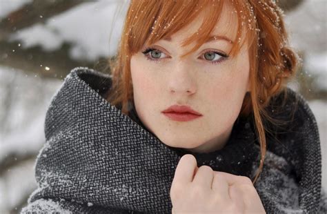 Redhead In Winter Rredheadbeauties