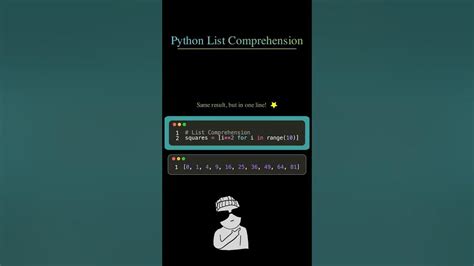 Write Cleaner Python Code With List Comprehensions 🚀 Learnpython
