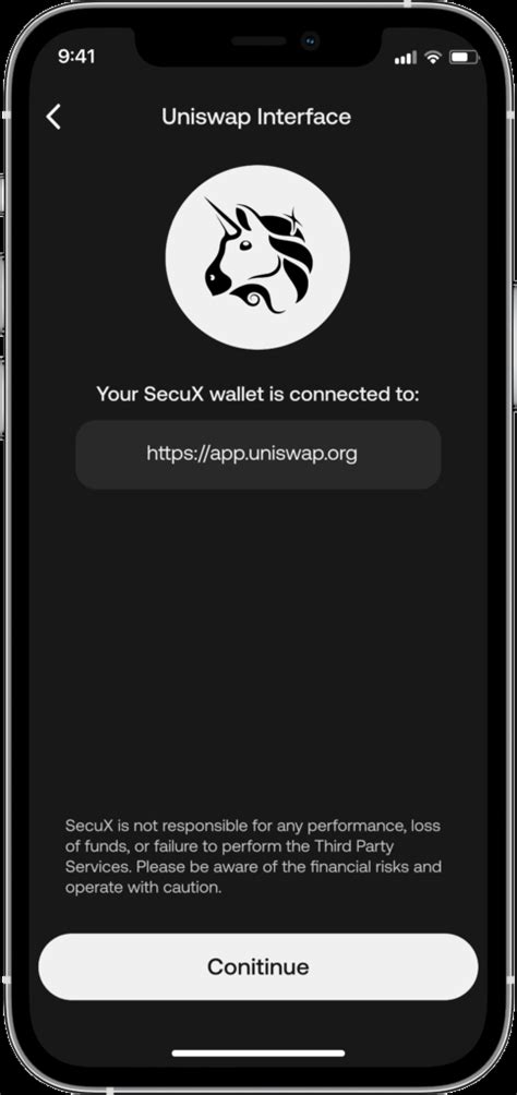 WalletConnect For DApps SecuX Shield BIO Hardware Wallet