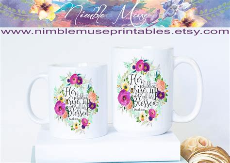 Proverbs 31 Coffee Mug Proverbs 31 28 Mug Proverbs 31 Woman Mug Mom Coffee Mug Scripture Mug