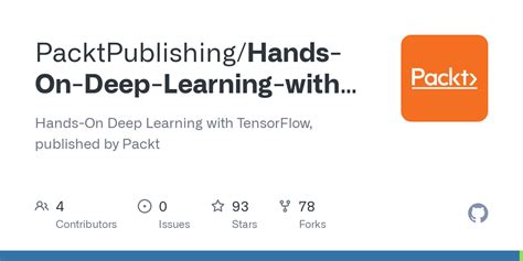 Github Packtpublishing Hands On Deep Learning With Tensorflow Hands On Deep Learning With