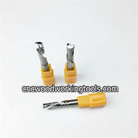 Carbide Single Flute Compression Spiral Router Bits For Melamine