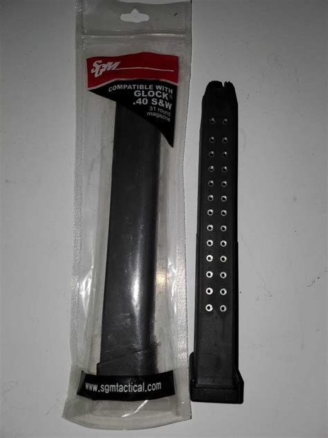 Magazine Sgm Para Glock 22 23 27 31rd 40 Kci D Gun Depot