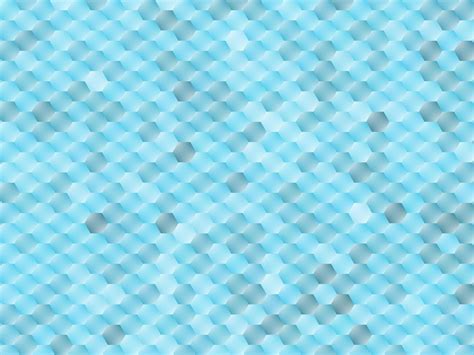 The Blue Gradation Pattern With Hexagonal Shape That Looks 3d