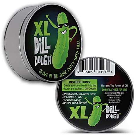Gears Out Xl Dill Dough Putty Glow In The Dark Stress Relief Toys For Girlfriends Green Pickle