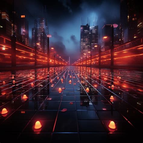 Premium Photo Red Backround