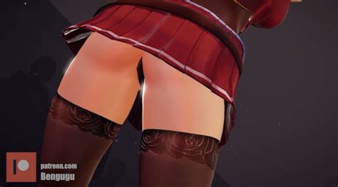 Virtual Youtuber Houshou Marine Shares Her Booty In Ero Mmd Animation Sankaku Complex