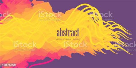 표지 디자인 템플릿 동적 효과가있는 추상적 인 물결 모양의 배경 0명에 대한 스톡 벡터 아트 및 기타 이미지 0명 3차원 형태 가리기 Istock