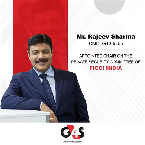 G4s En Linkedin Congratulations Mr Rajeev Sharma 28 Comentarios