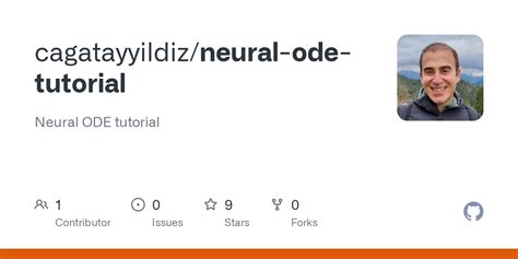 neural ode tutorial node ipynb at main · cagatayyildiz neural ode