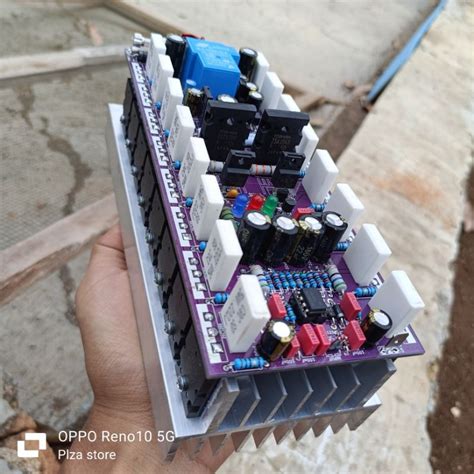 Jual Kit Driver Power Amplifier Socl 506 Tef 2u 20cm Tinggal Colok Psu Komponen Original Kit