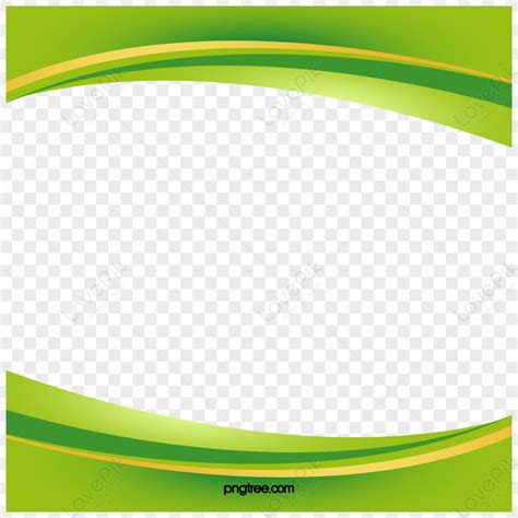 그린 골드 테두리그린 보더금잔디경도 녹색 Png 일러스트 무료 다운로드 Lovepik